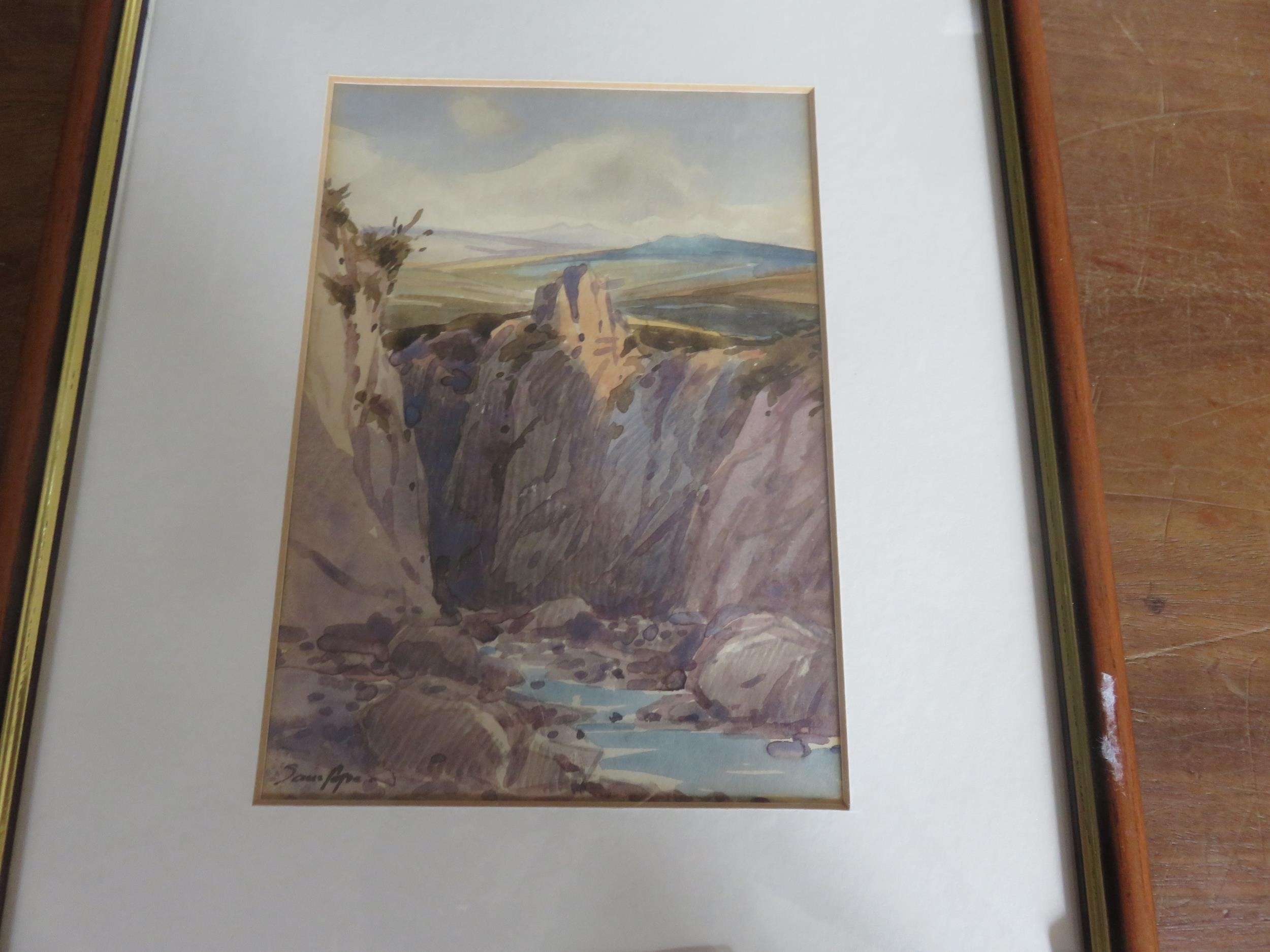 Sam Pope | Framed Watercolour | MutualArt
