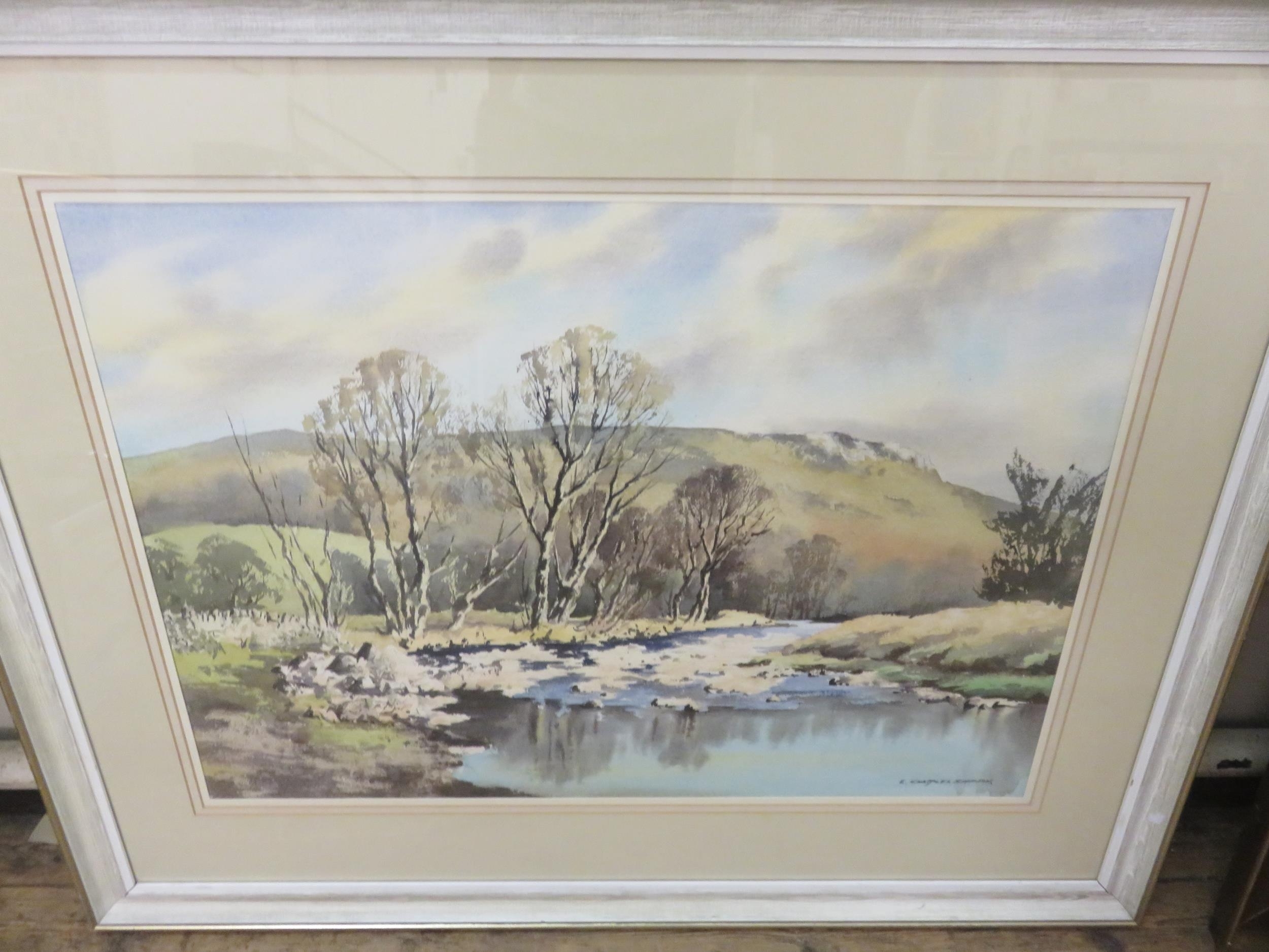 E. Charles Simpson | Framed Watercolour | MutualArt