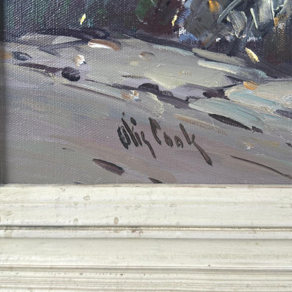 Otis Cook | New England fall landscape | MutualArt