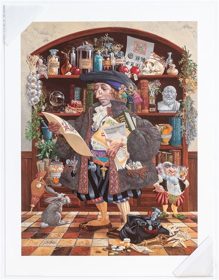 James C. Christensen | THE OATH | MutualArt