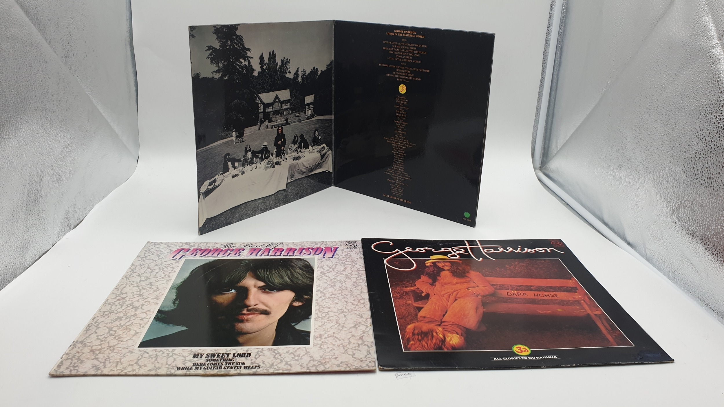George Harrison | LIVING IN THE MATERIAL WORLD GATEFOLD LP + INSERT ...