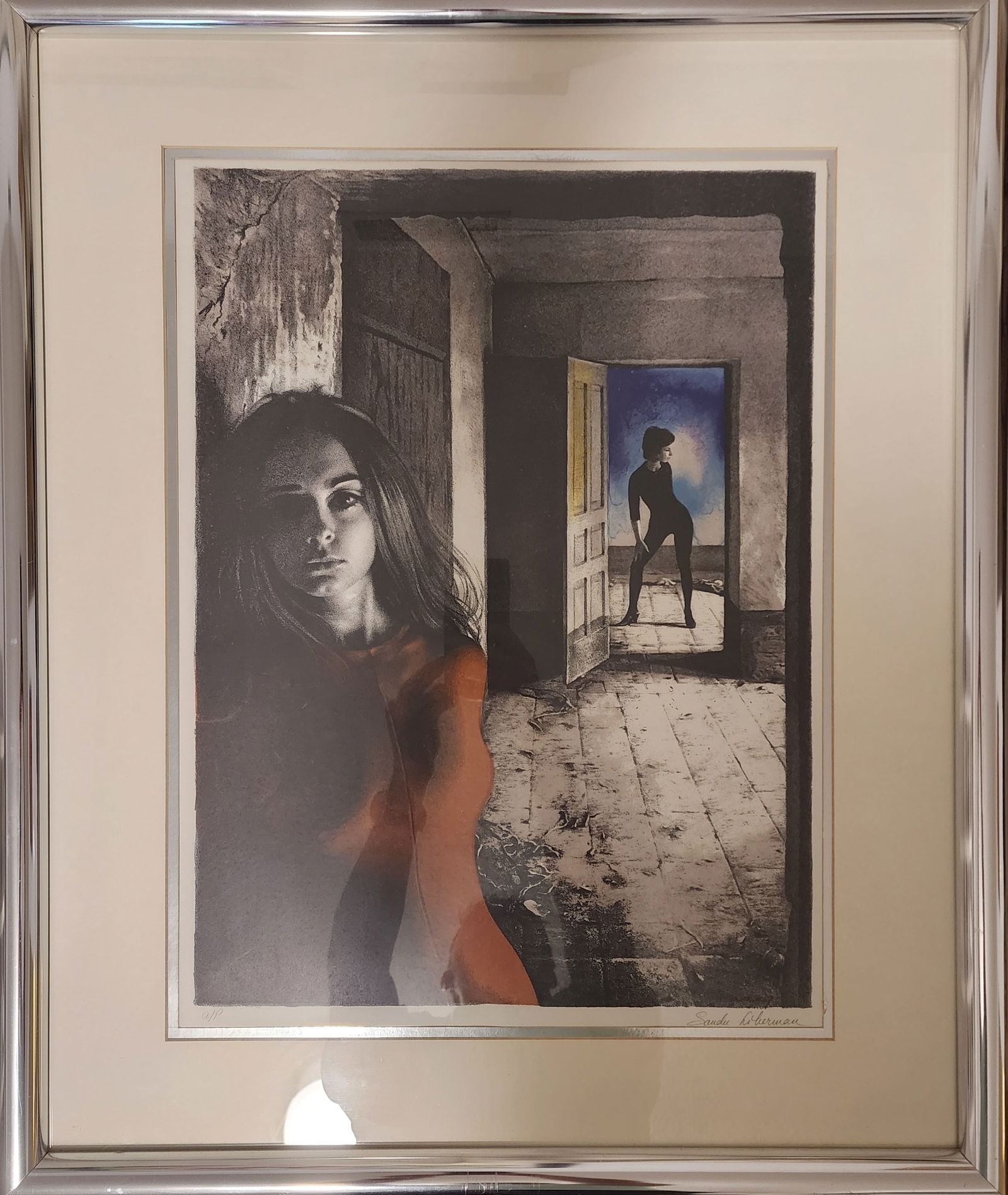 Sandu Liberman | AP Lithograph Dancers in an abandoned House II | MutualArt