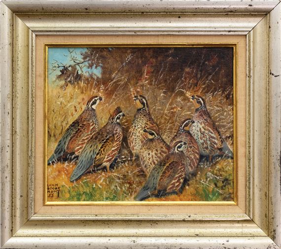 Lynn Bogue Hunt | The Gleaners Quail (1955) | MutualArt