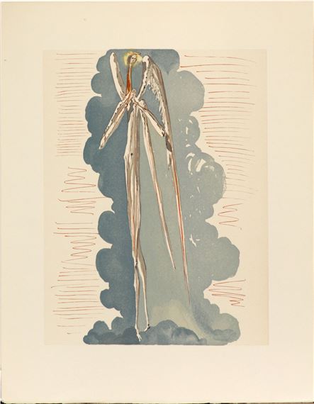 Salvador Dalí | Salvador Dali - The Angel of the Seventh Sphere (1964 ...