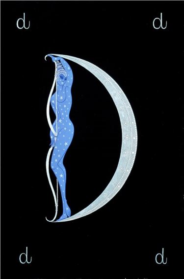 Erté | Erte - The Letter D (1976) | MutualArt