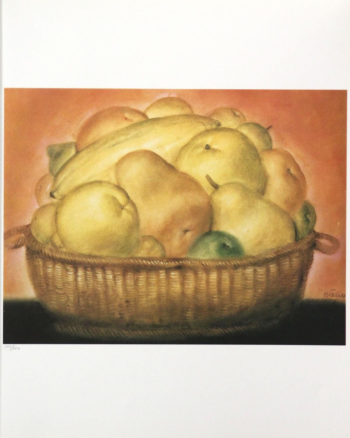 Fernando Botero | Fernando Botero (After) - Bowl of Fruit | MutualArt