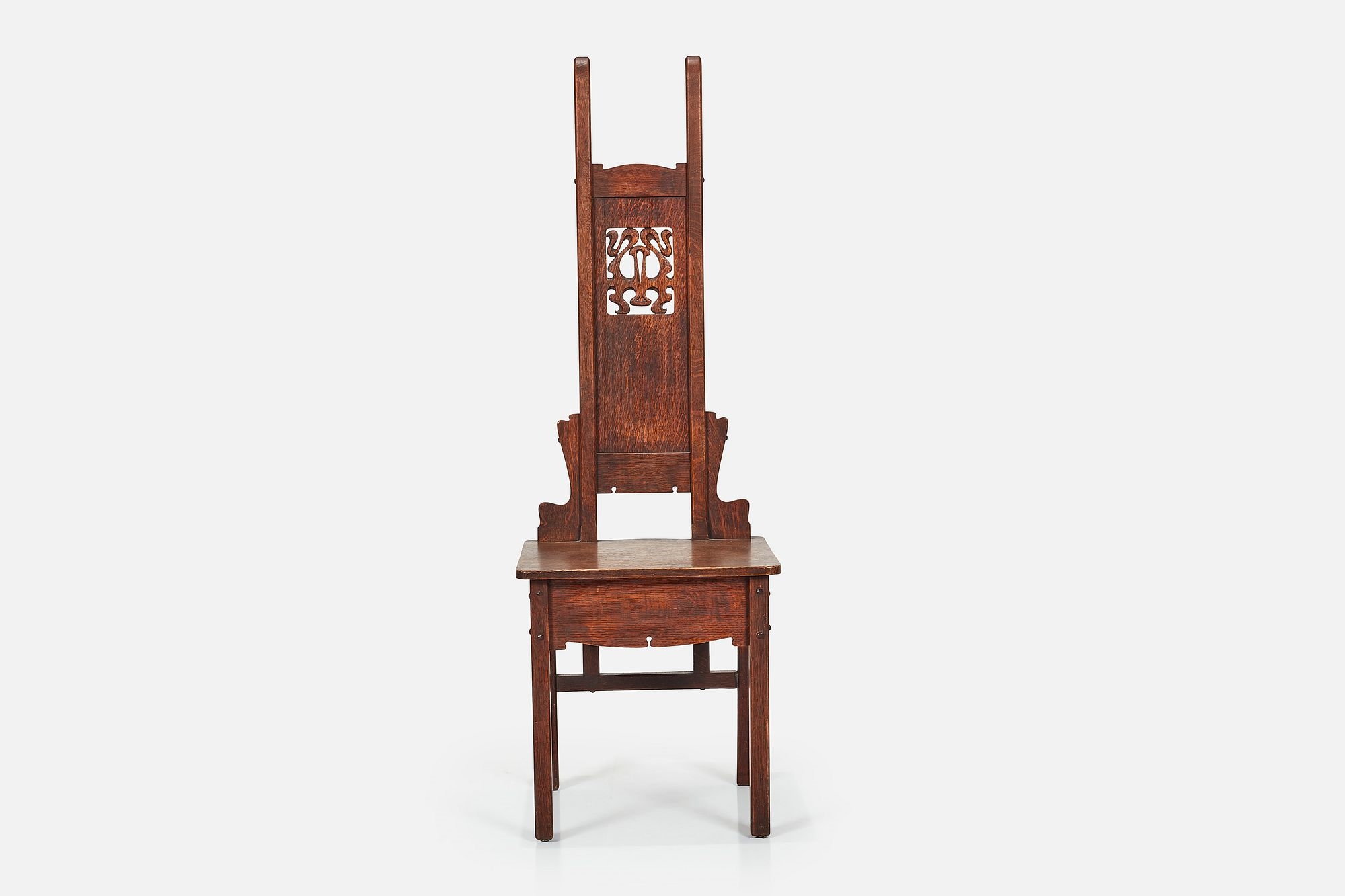 Charles Rohlfs | Hall chair (1901) | MutualArt