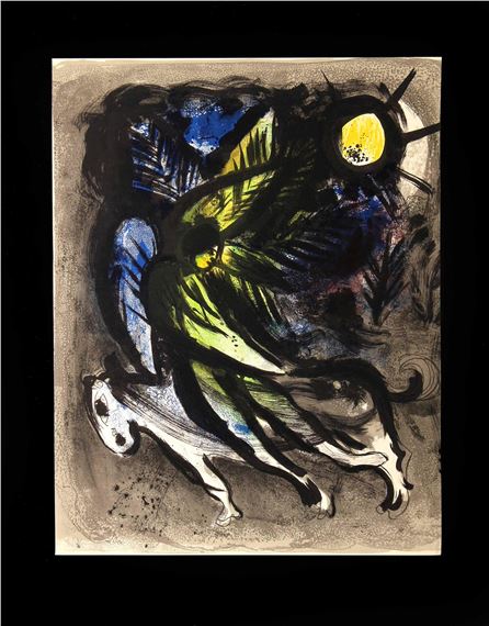 Marc Chagall | Marc Chagall - The Angels (1956) | MutualArt