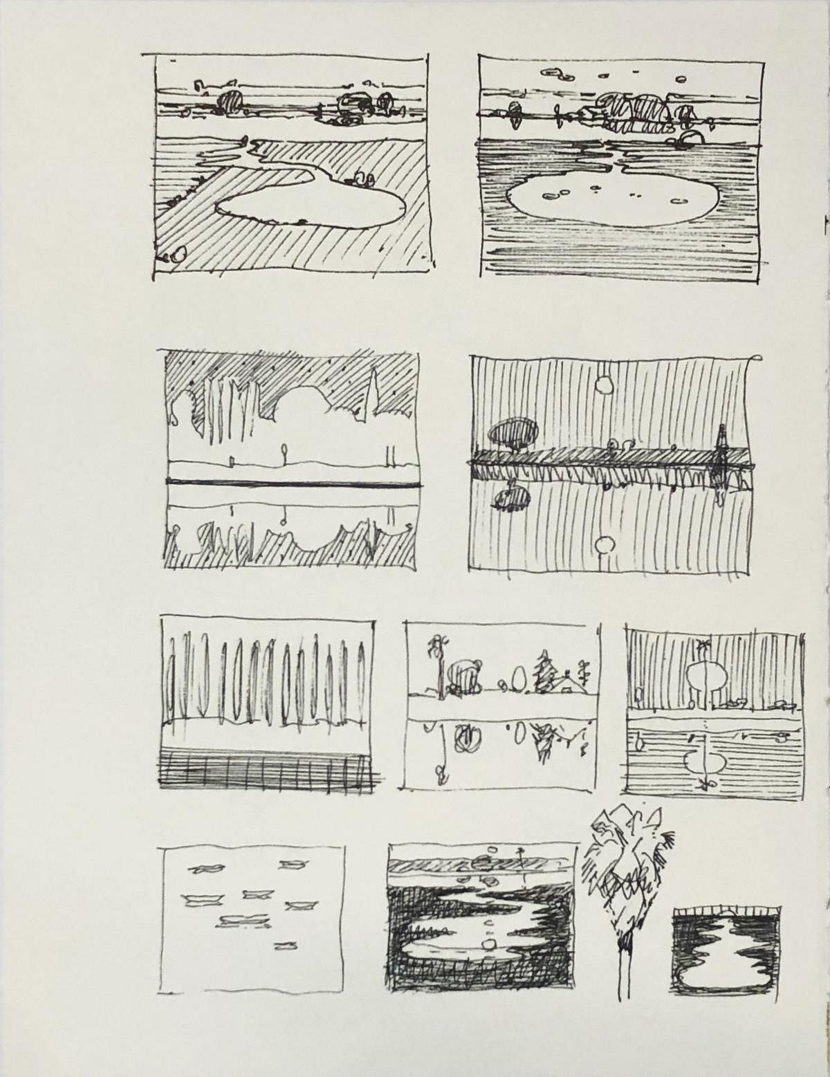 Wayne Thiebaud | Wayne Thiebaud - Sketchbook 35 (1987) | MutualArt