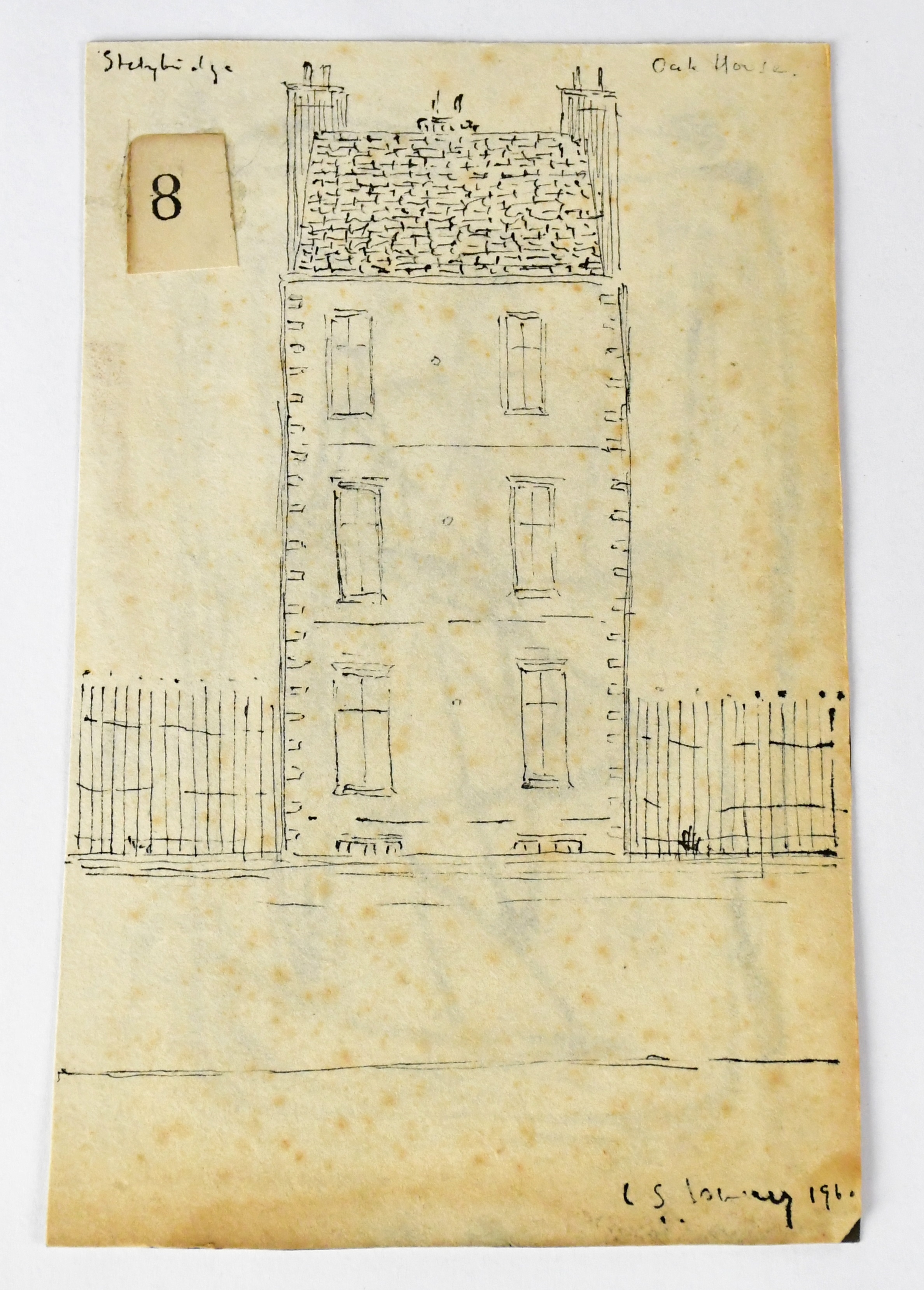Laurence Stephen Lowry | Oak House Stalybridge | MutualArt