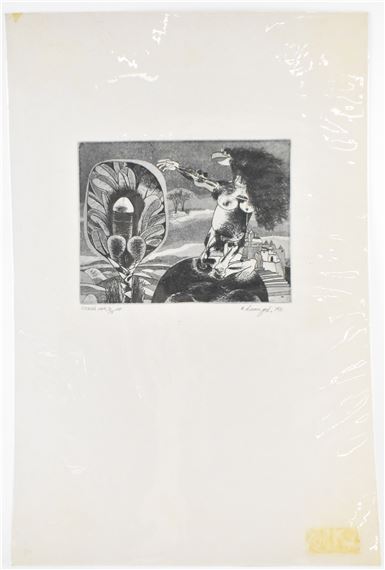 K. Laxma Goud | signed in pencil lower right and dated 1971 (1971 ...