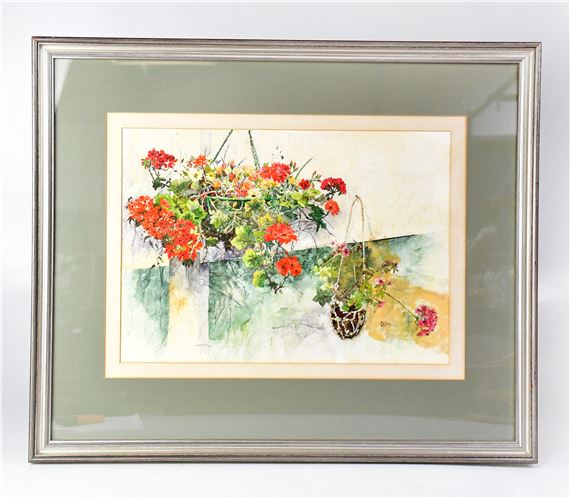 Iris Collins | Hanging Baskets | MutualArt