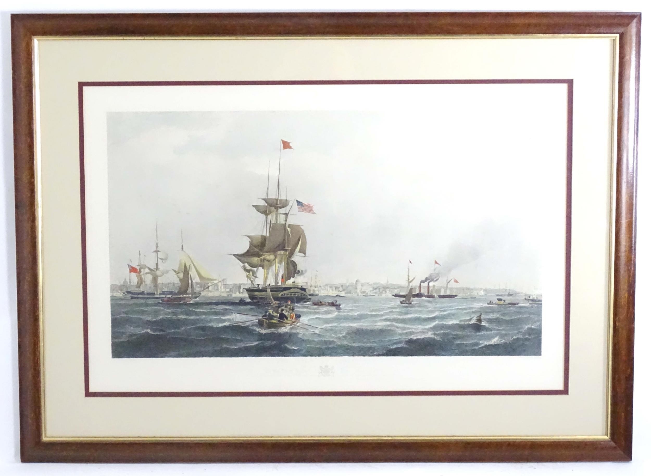 George Chambers | The Port of Liverpool (1823) | MutualArt