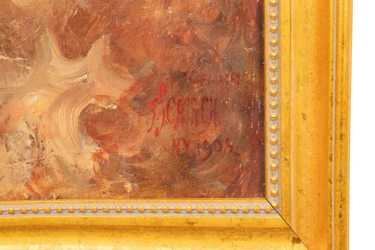 Frederick Stuart Church | LADY WITH BLUE BIRDS (1908) | MutualArt