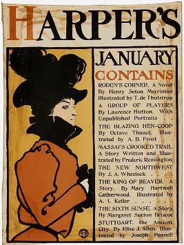 Edward Penfield | Edward Penfield - Harper's January 1898 (1898 ...