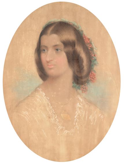George Richmond | Portrait of Margaret Dearden, head and shoulders ...