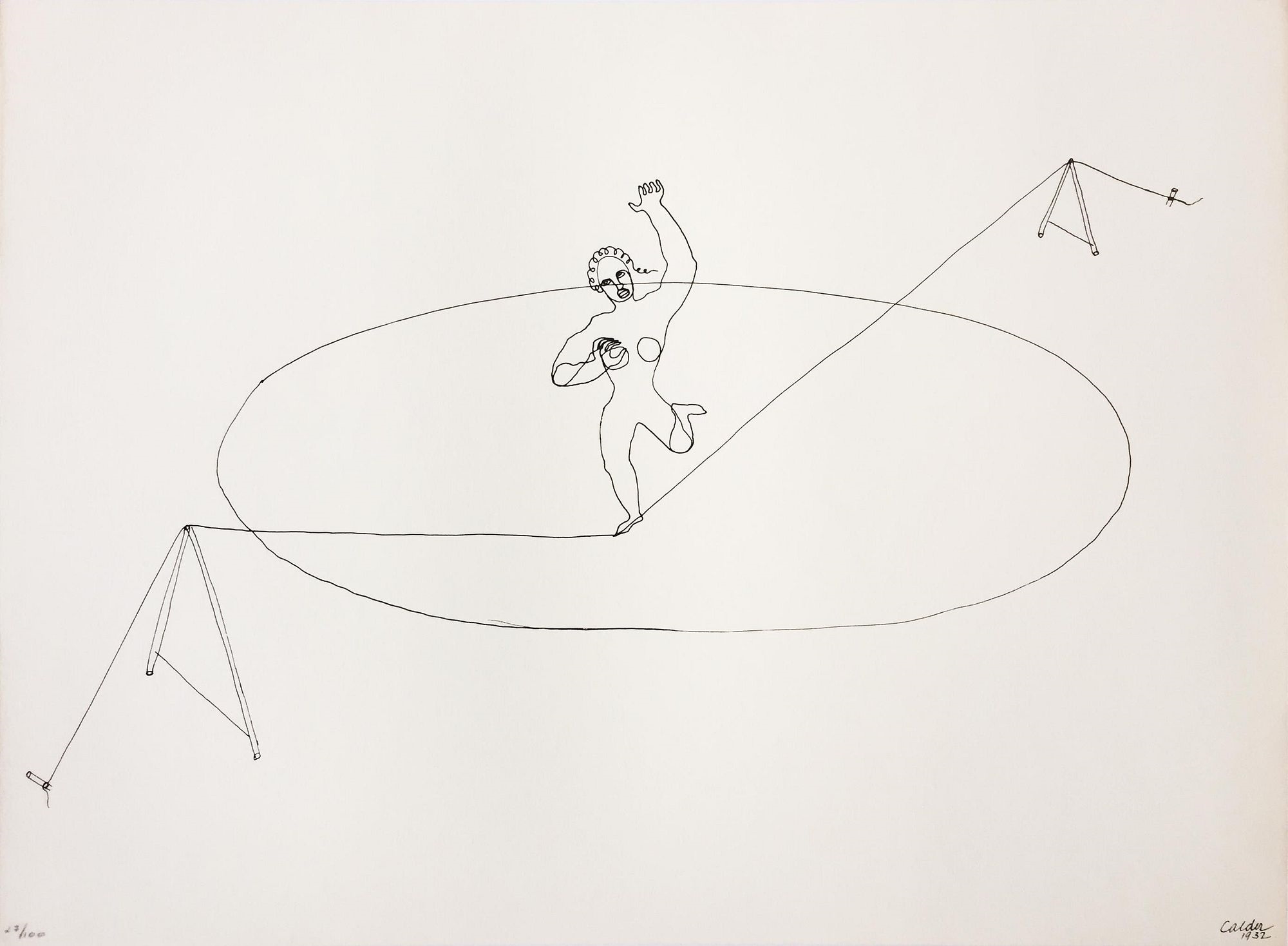 Alexander Calder | Calder's Circus - 16 Circus Drawings portfolio (1964 ...