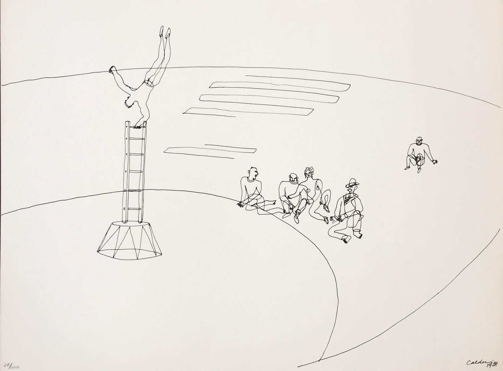 Alexander Calder | Alexander Calder (after) - Untitled from (Acrobat ...