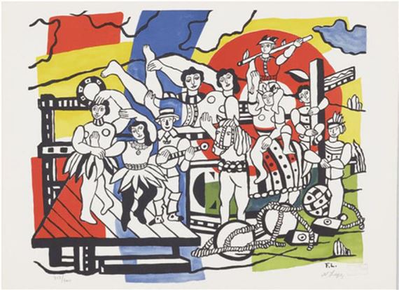 Fernand Léger | Fernard Leger - The Great Parade | MutualArt