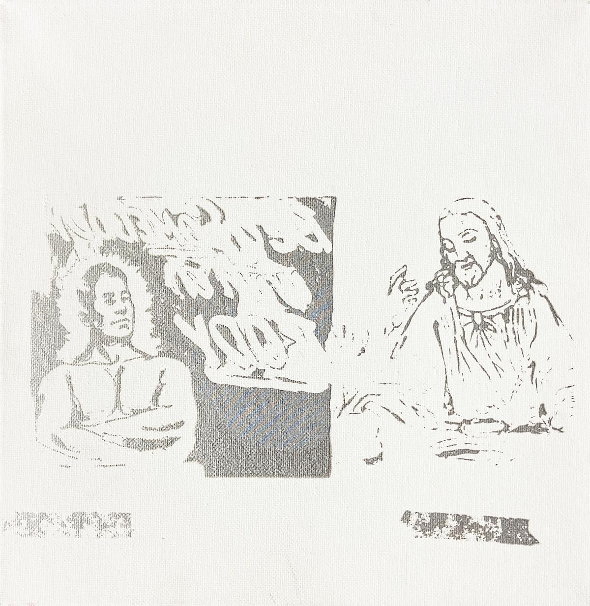 Doblin | Doblin - Last Supper White (1971) | MutualArt