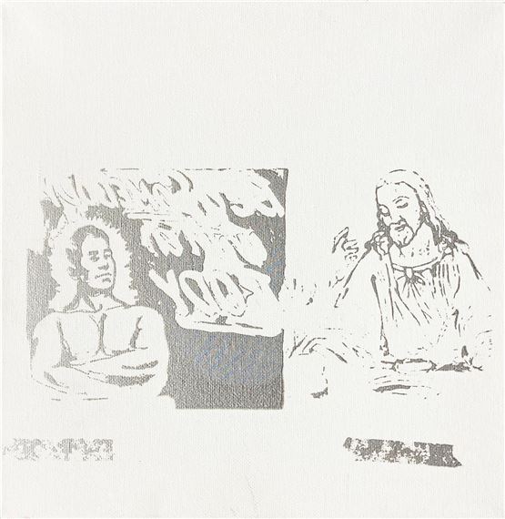 Doblin | Doblin - Last Supper White (1971) | MutualArt