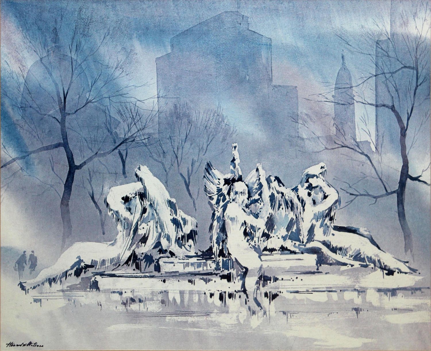 Howard Noel Watson | Howard Watson - Swann Memorial Fountain | MutualArt