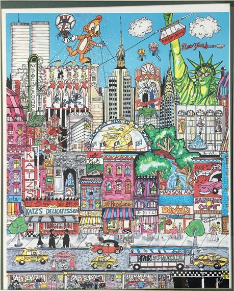 Charles Fazzino | Charles Fazzino - New York New York (1988) | MutualArt