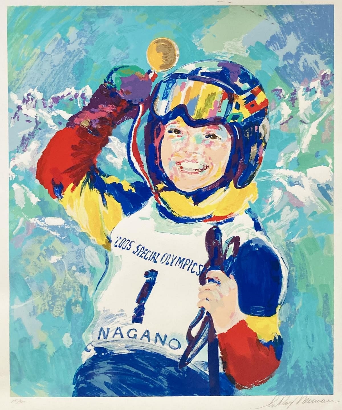 LeRoy Neiman | LeRoy Neiman - Nagano 2005 Special Olympics (2005 ...