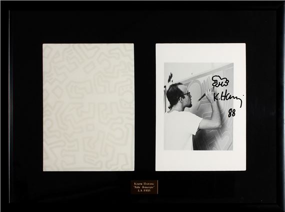 Keith Haring | Keith Haring - Baby Remarque (1988) | MutualArt