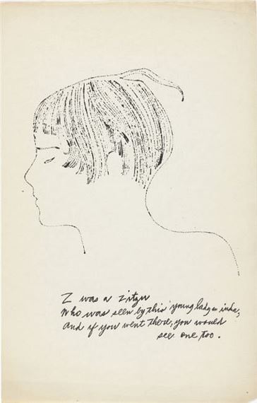 Andy Warhol | Andy Warhol - Letter Z (1953) | MutualArt