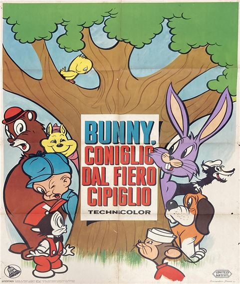 Looney Tunes | Vintage Poster (Looney Tunes) - Looney Tunes Bunny ...
