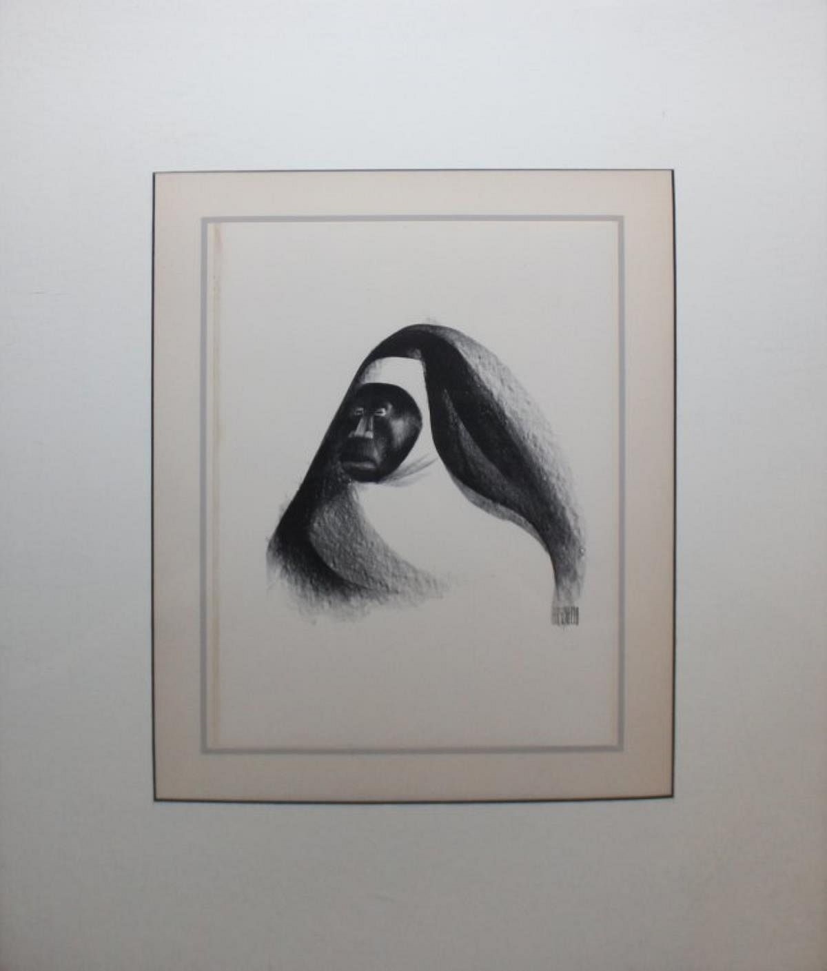 Al Hirschfeld | Al Hirschfeld - Ebony Sister (1941) | MutualArt