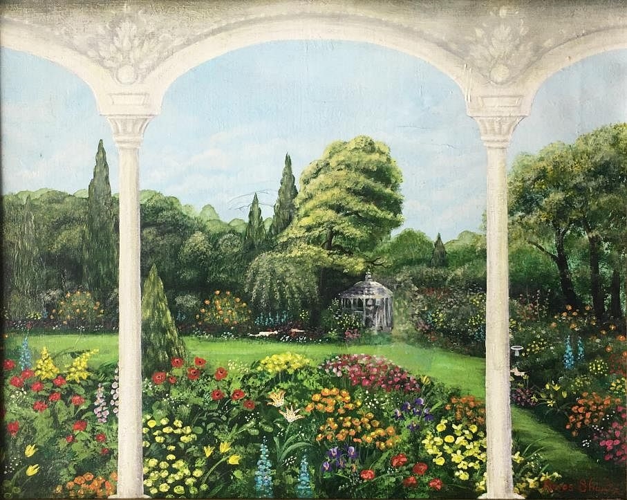 Amon Shontz | Amon Shontz - Early Summer Garden | MutualArt