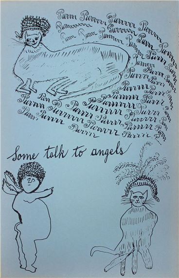 Andy Warhol | Andy Warhol - Some Talk to Angels (Circa 1954) | MutualArt
