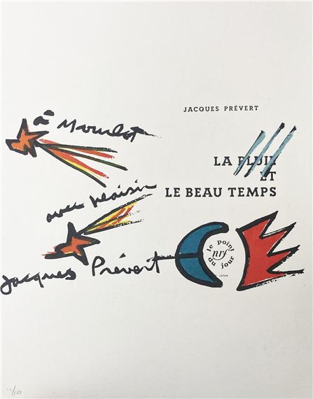 Jacques Prevert | jacques prevert - La Pluit Et Le Beau Temps (1982 ...