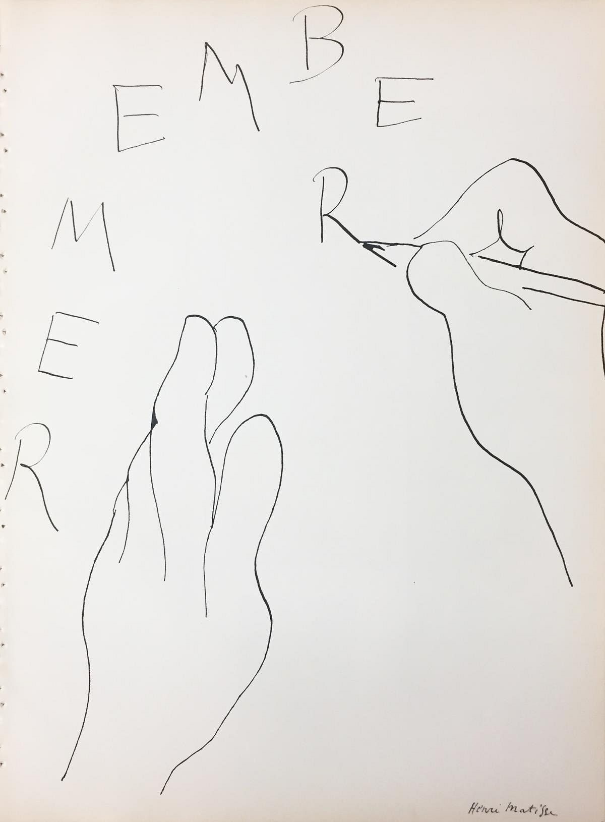 Henri Matisse | Henri Matisse - Remember (1938) | MutualArt
