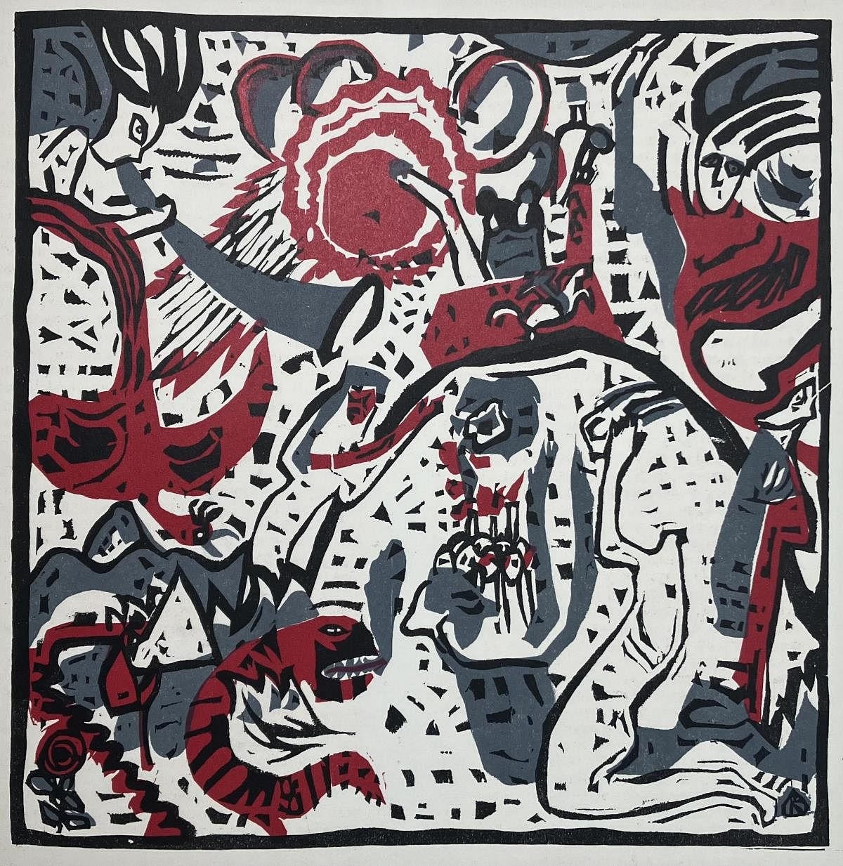 Wassily Kandinsky | Wassily Kandinsky - Klange II (Litho (1955) | MutualArt