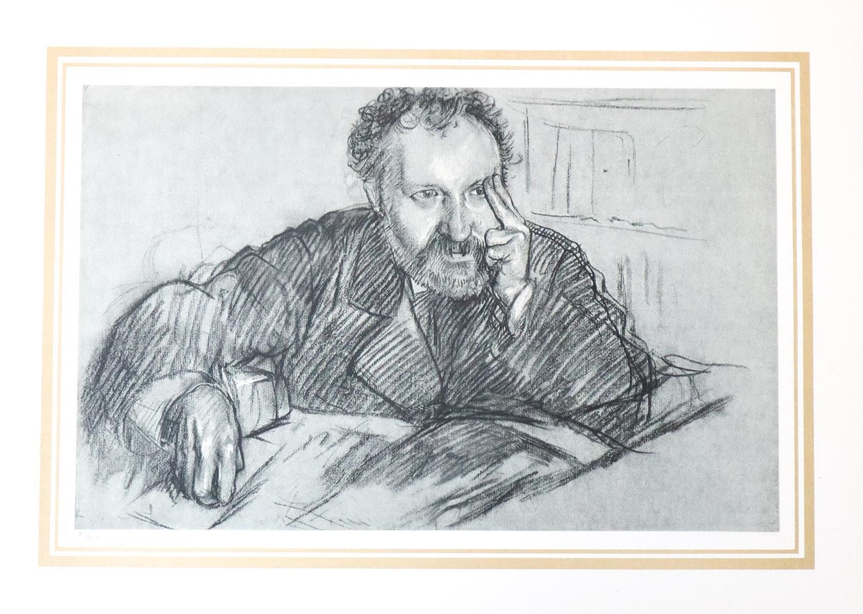 Edgar Degas | Edgar Degas (After) - Portrait de Duranty (1879) | MutualArt