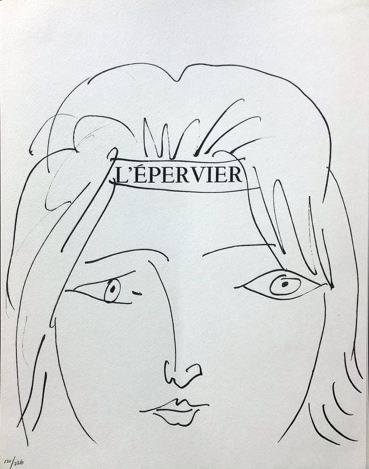 Pablo Picasso | Pablo Picasso (After) - L' epervier visage de femme ...
