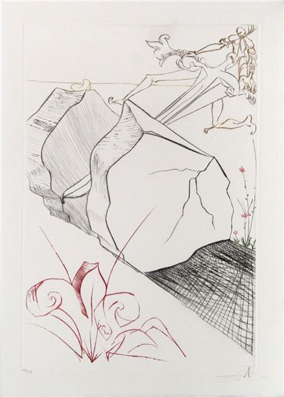 Salvador Dalí | Salvador Dali - The Marvellous Steps (1975) | MutualArt