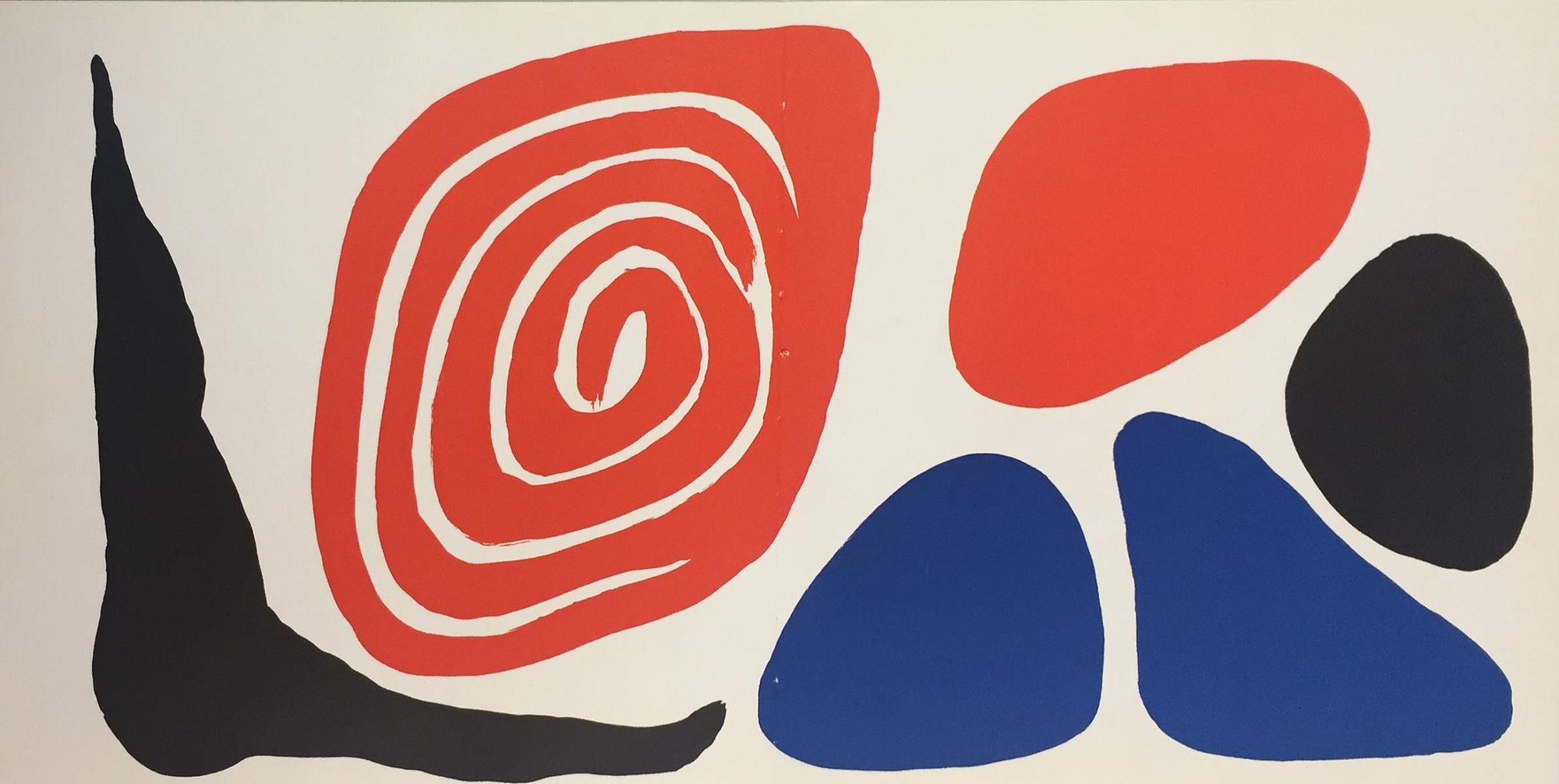 Alexander Calder | Alexander Calder - Untitled (Red Spiral (1972 ...
