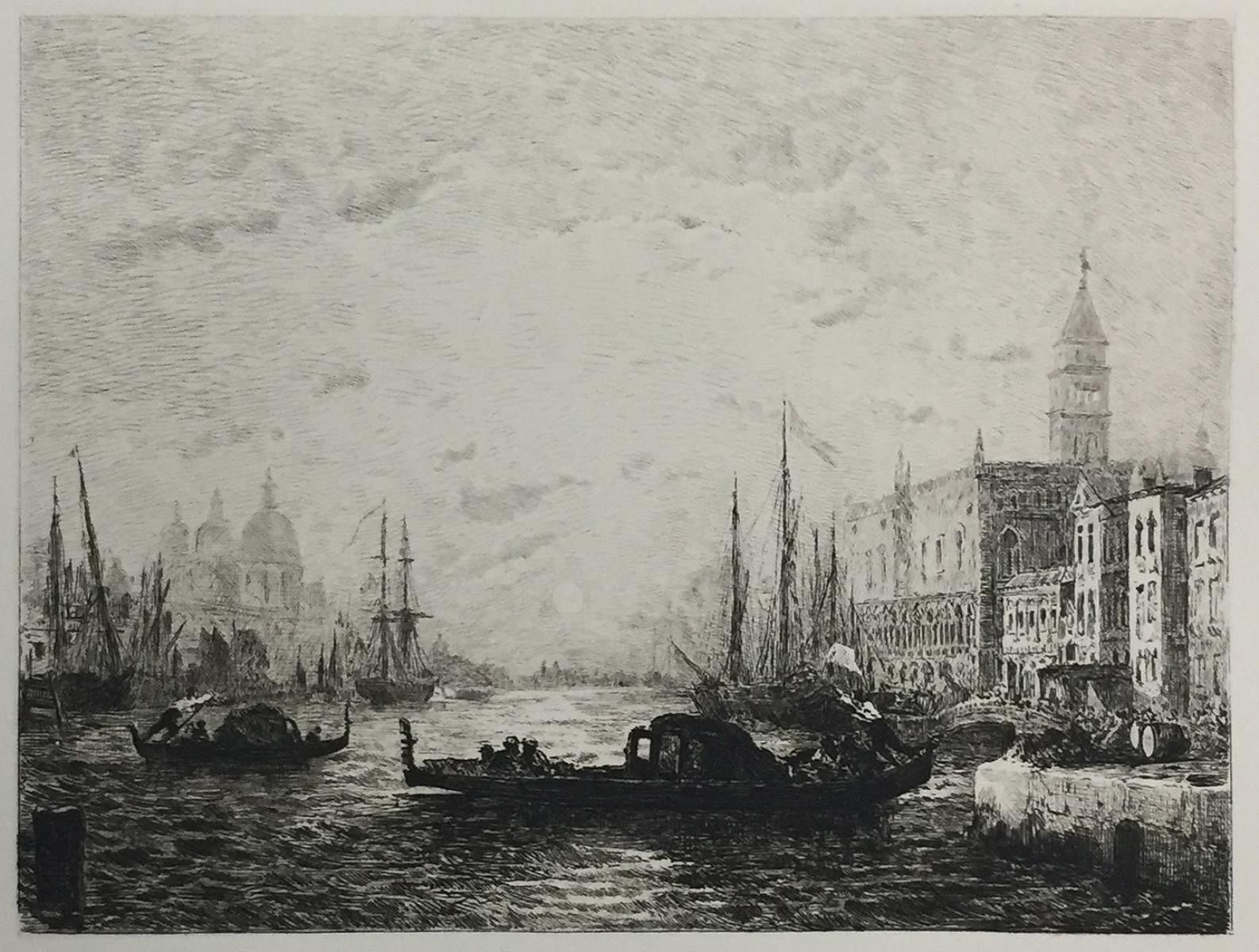 Félix Ziem | Felix Ziem - Venise au coucher du Soleil (1897) | MutualArt
