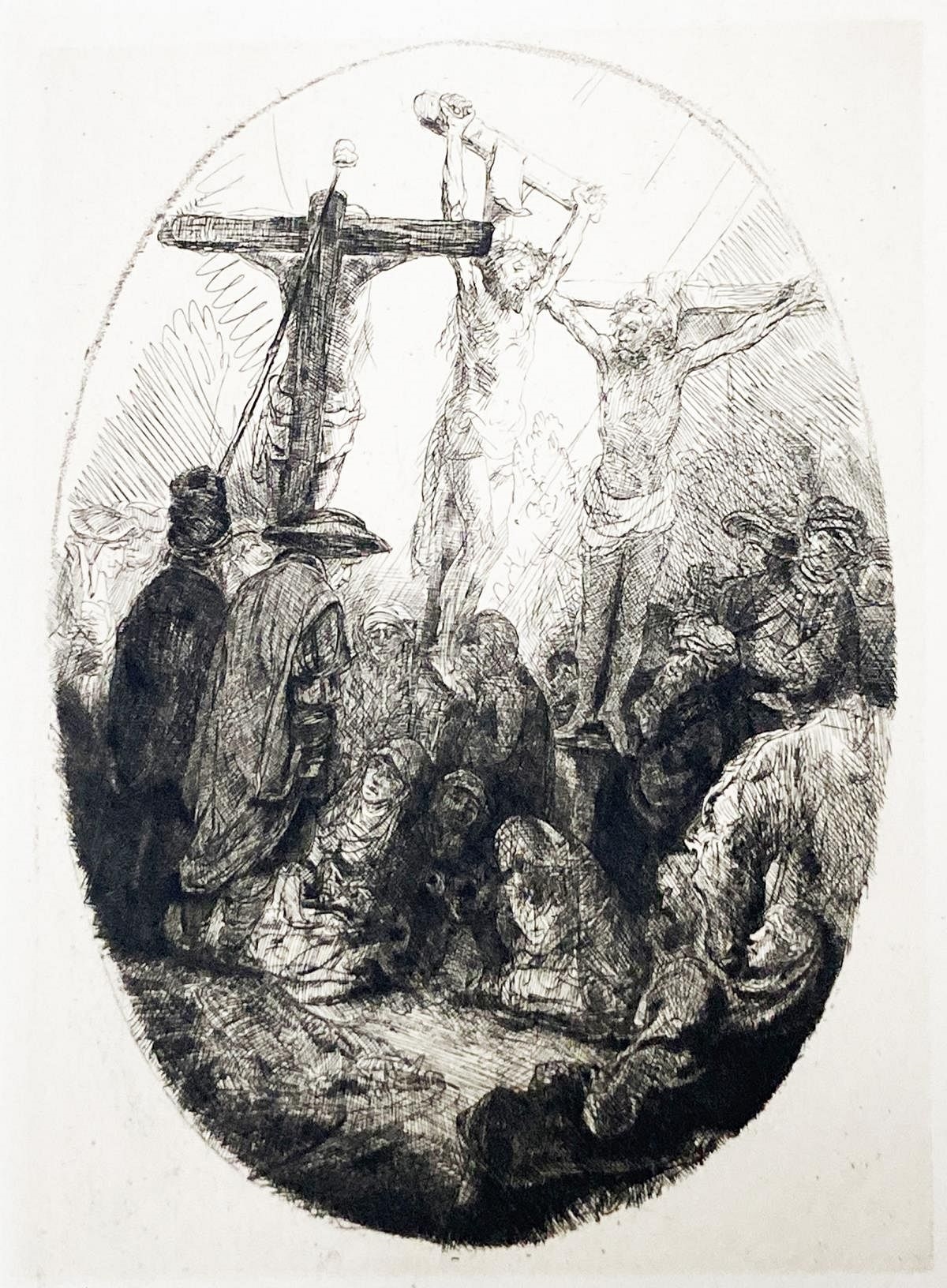 Rembrandt van Rijn | Rembrandt van Rijn (After 1883) - Christ Crucified ...