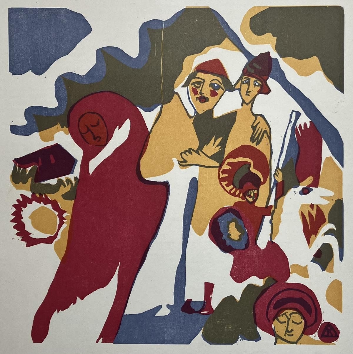 Wassily Kandinsky | Wassily Kandinsky - Allerheiligen (Litho (1955 ...