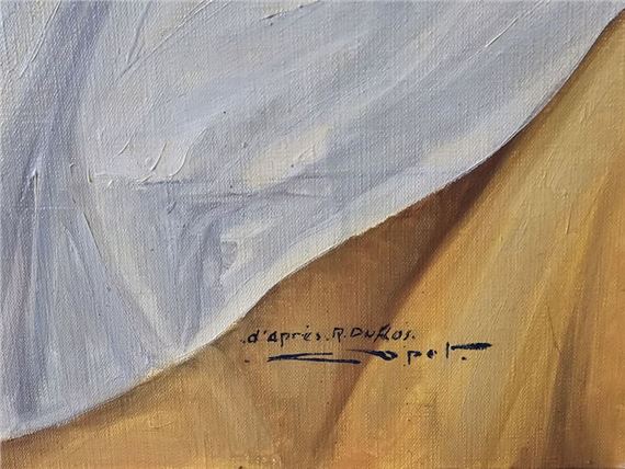 Robert Louis Raymond Duflos | Nu féminin allongé | MutualArt
