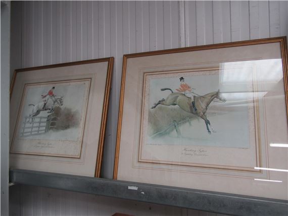 Cecil Aldin | Four Cecil Aldin horse jump prints | MutualArt