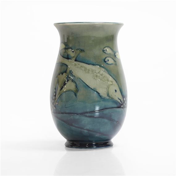William Moorcroft | a Fish vase for Moorcroft Pottery | MutualArt