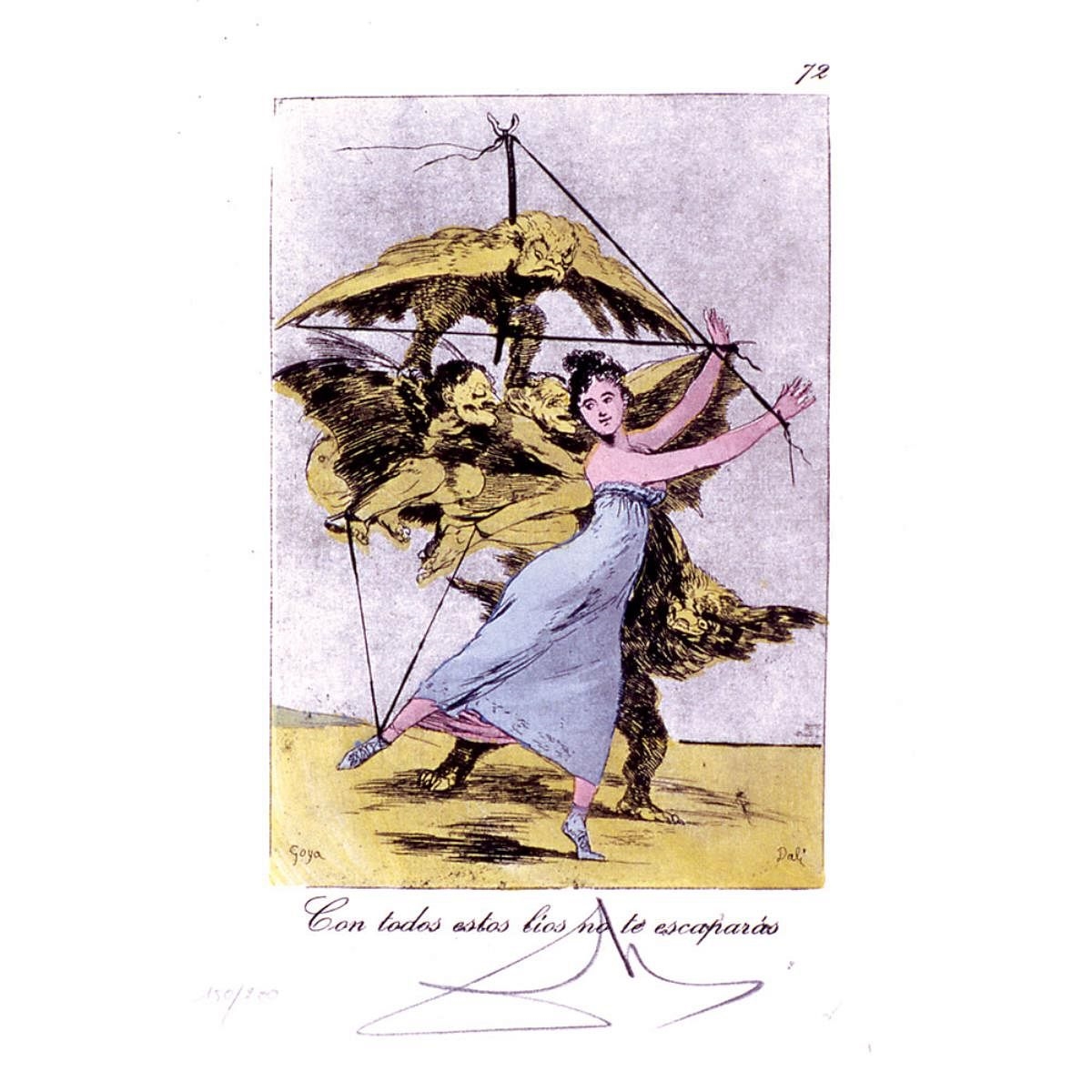 Salvador Dalí | Salvador Dali - Con todos estos lios no te escaparas,72 ...