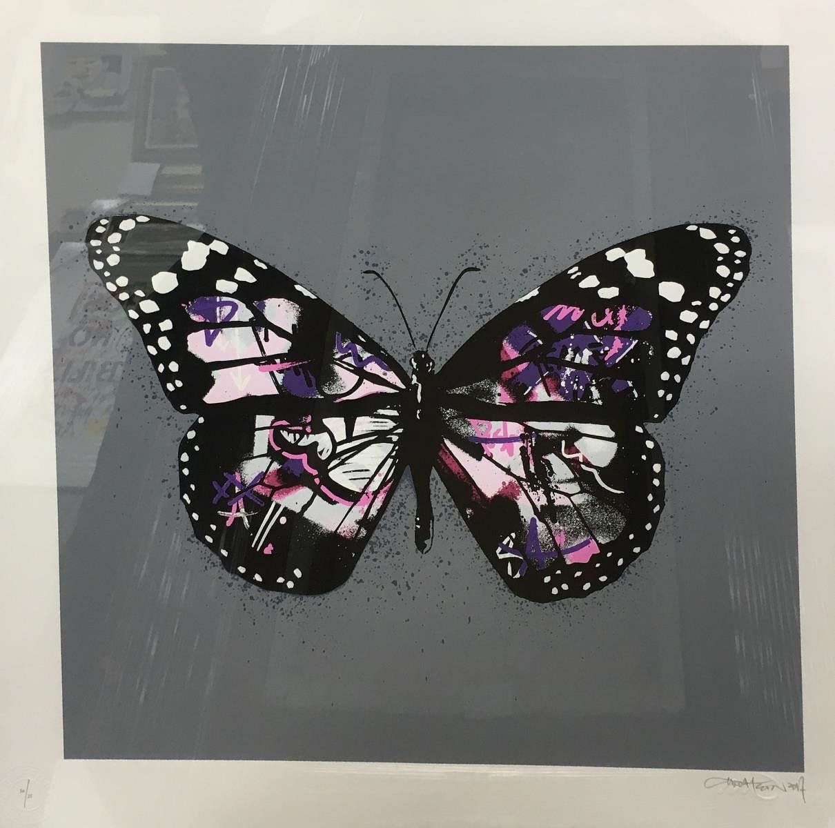 Punk Me Tender | Punk Me Tender - Untitled Butterfly (2017) | MutualArt