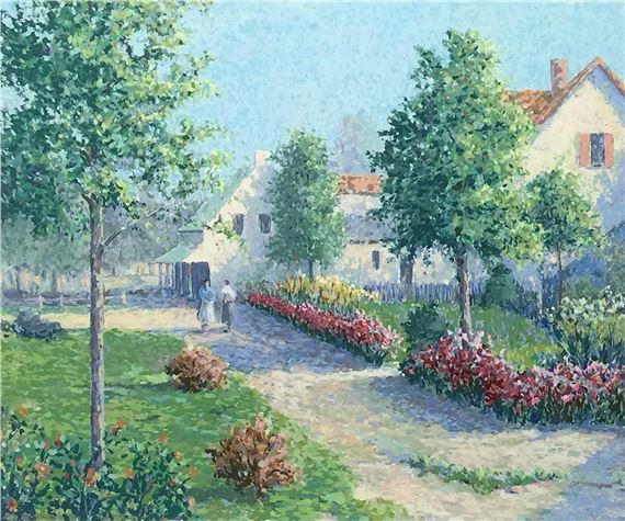 Christian Title | Christian Title - Garden Path | MutualArt